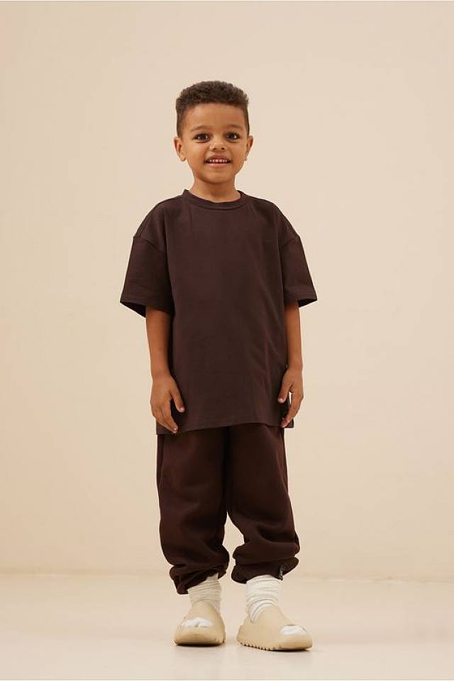 GROUNDED hoodie set Genesis for children — BLVCK LIMIT